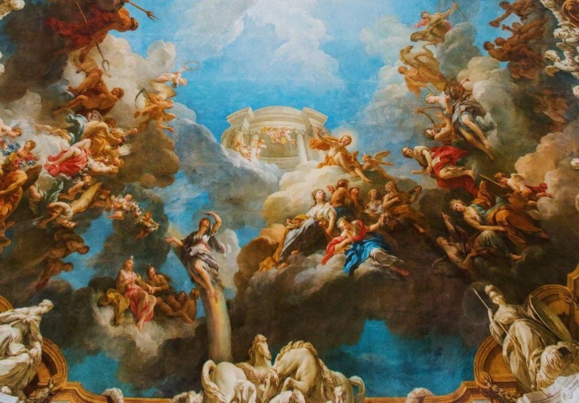 Greek Acropolis of Athens Sunset Ancient Greece Banner Background ...