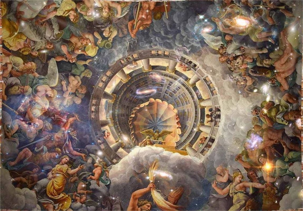 Greek Acropolis of Athens Sunset Ancient Greece Banner Background ...