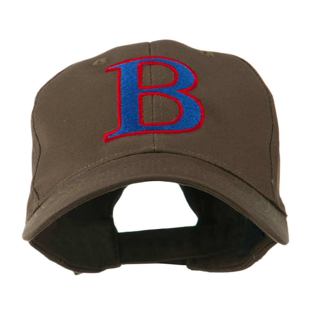 Greek Alphabet Beta Embroidered Cap - Brown OSFM - Walmart.com
