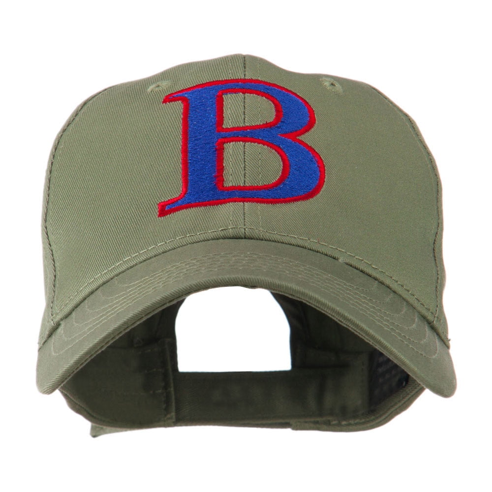 Greek Alphabet Beta Embroidered Cap - Olive OSFM - Walmart.com