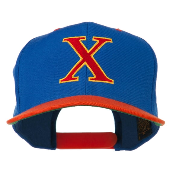 Greek Alphabet CHI Embroidered Cap - Royal Orange OSFM - Walmart.com