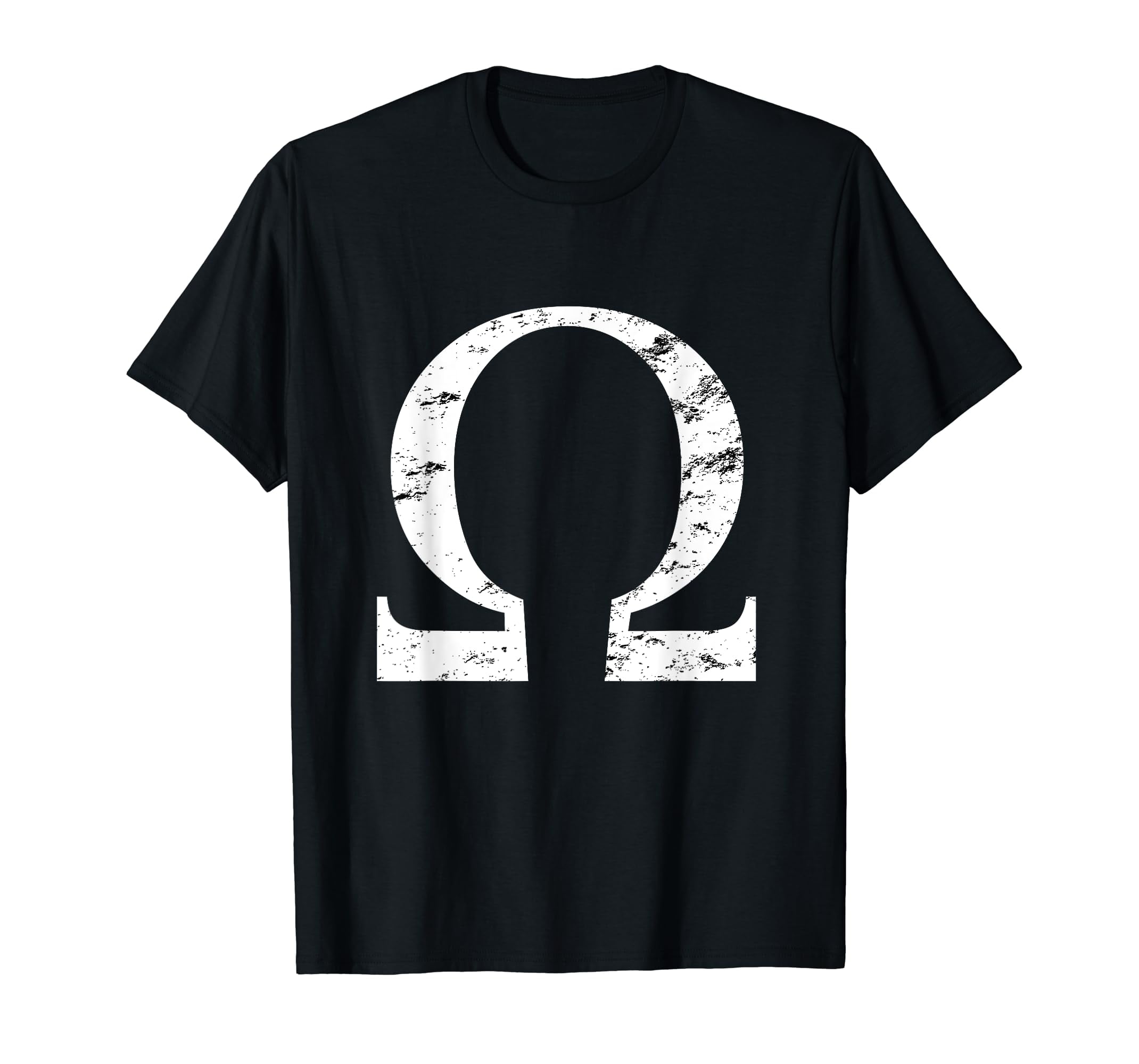 Greek Alphabet Letters | Vintage College Omega Symbol T-Shirt - Walmart.com
