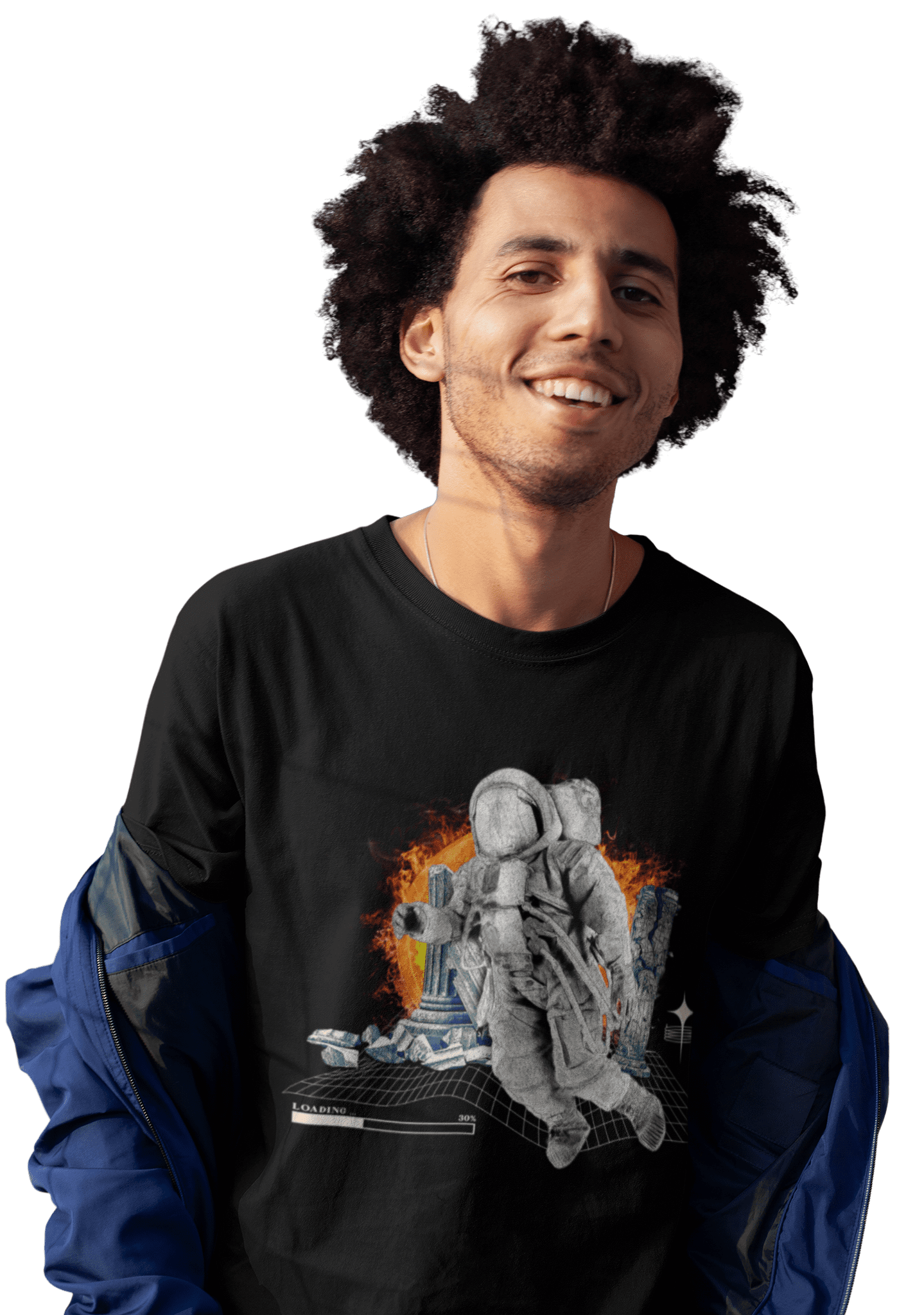Greek Astronaut Unisex Jersey Short Sleeve Tee - Walmart.com