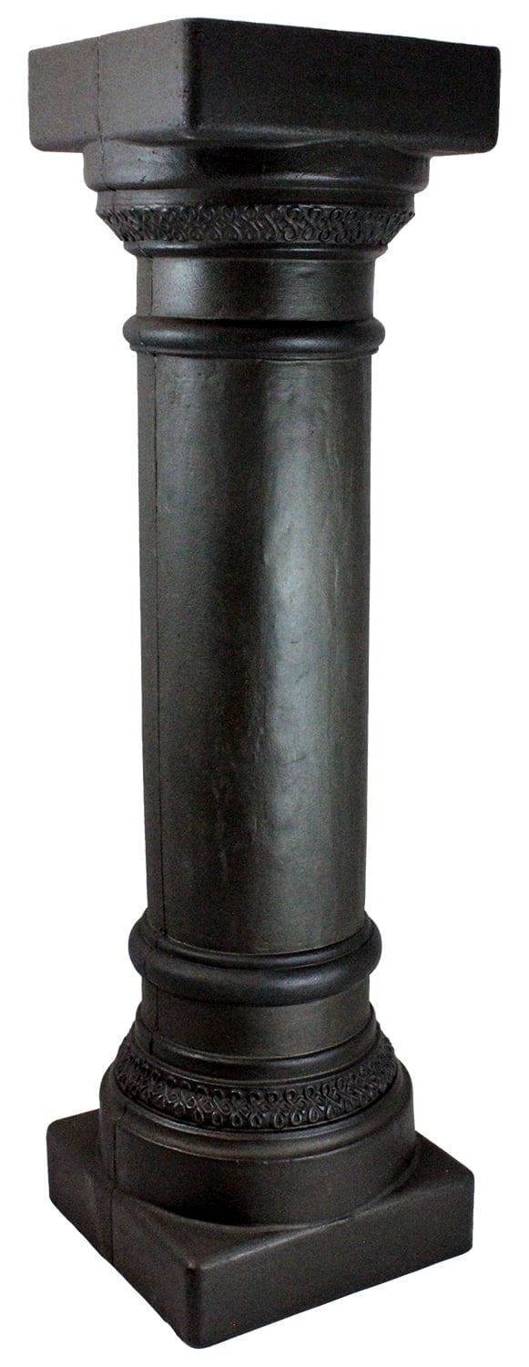Greek Column Statue - Natural Bronze Appearance - Made of Resin ...