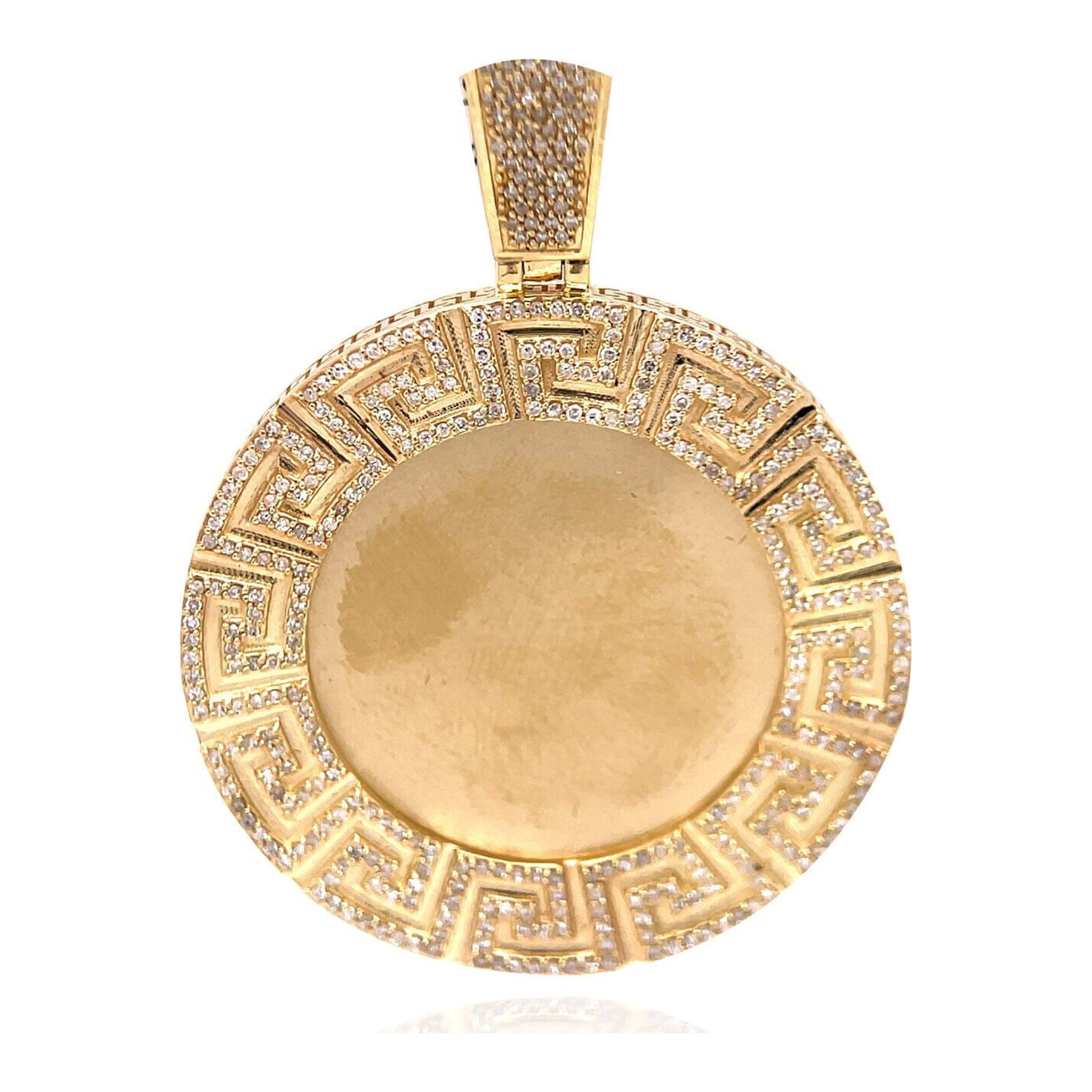 Greek Design Diamond Picture Pendant - Walmart.com