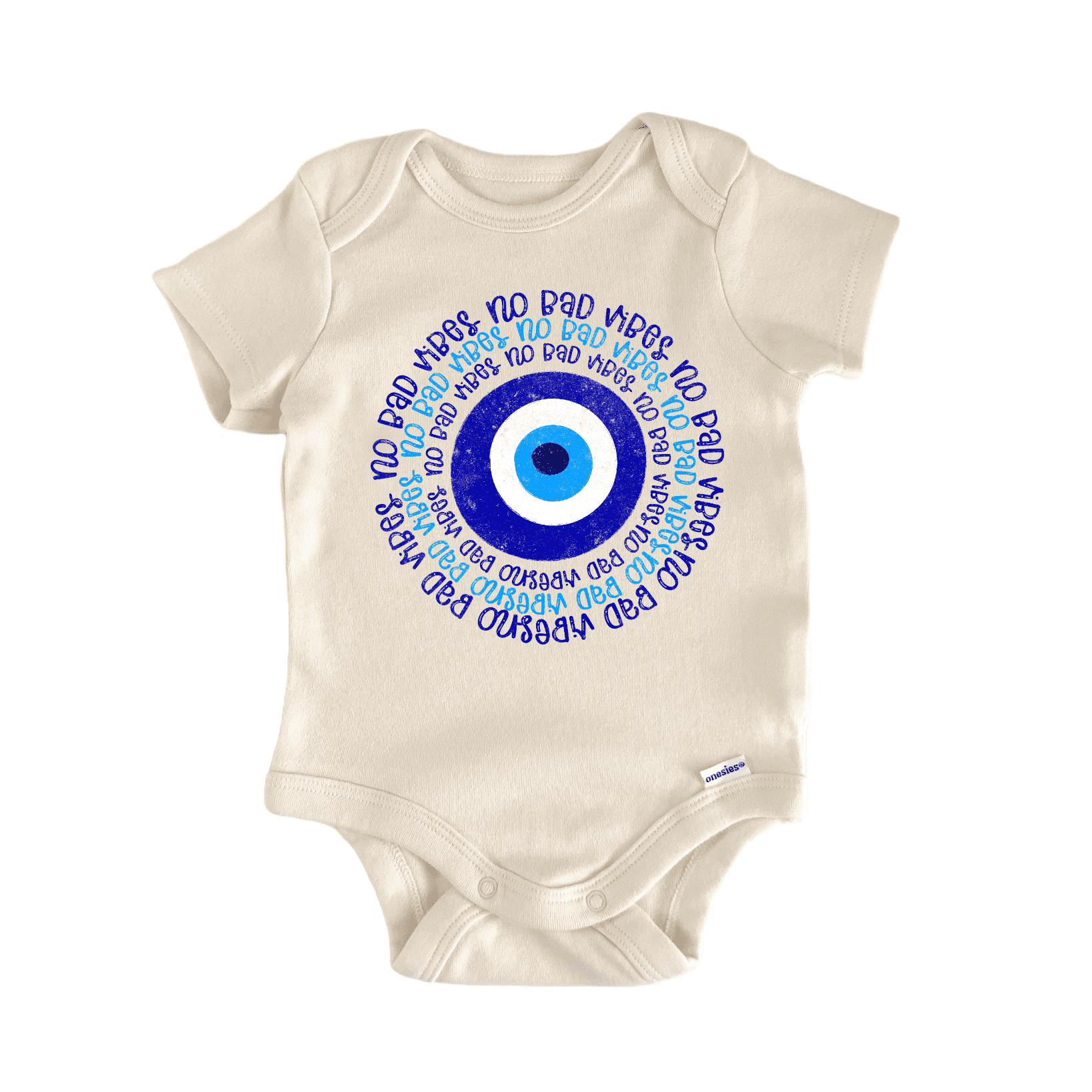 Greek Eye No Bad Vibes - Baby Bodysuit - Walmart.com