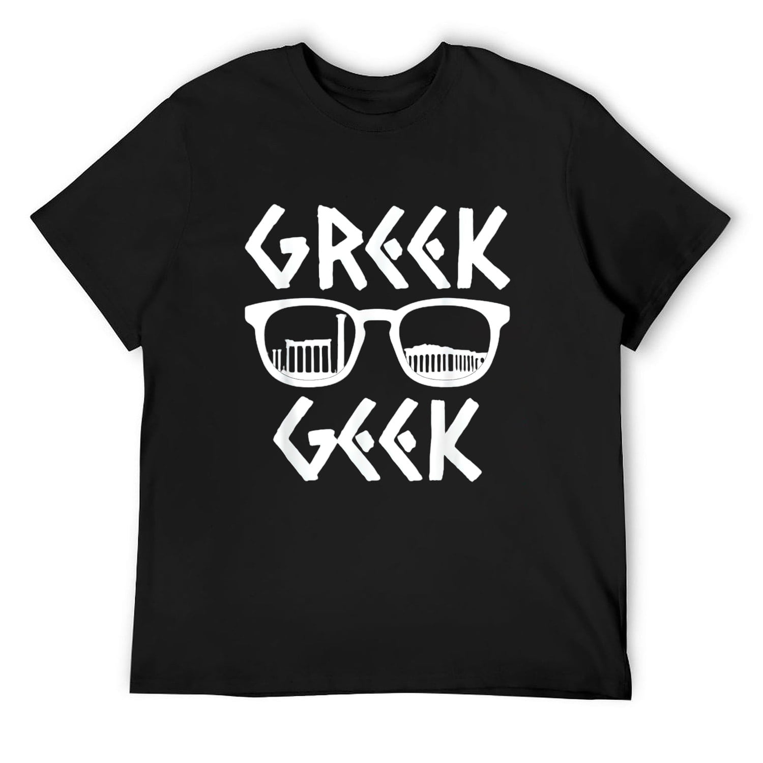 Greek Geek - Greek Mythology Ancient Greek God T-Shirt Black Large ...