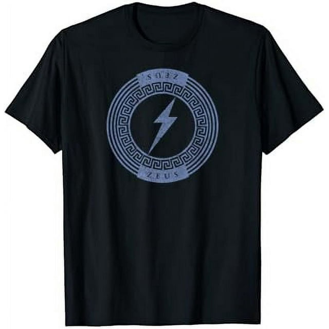 Greek God Zeus Lightning Bolt Symbol Mythology T-Shirt - Walmart.com