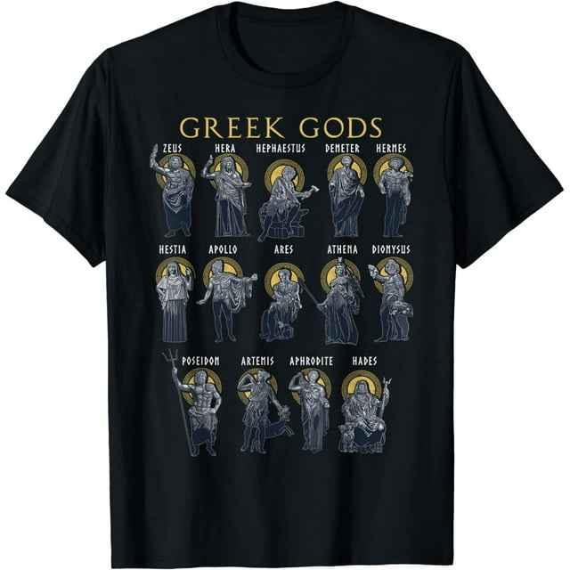 Greek Gods Ancient Greek Mythology Greek Life Mythologist T-Shirt ...