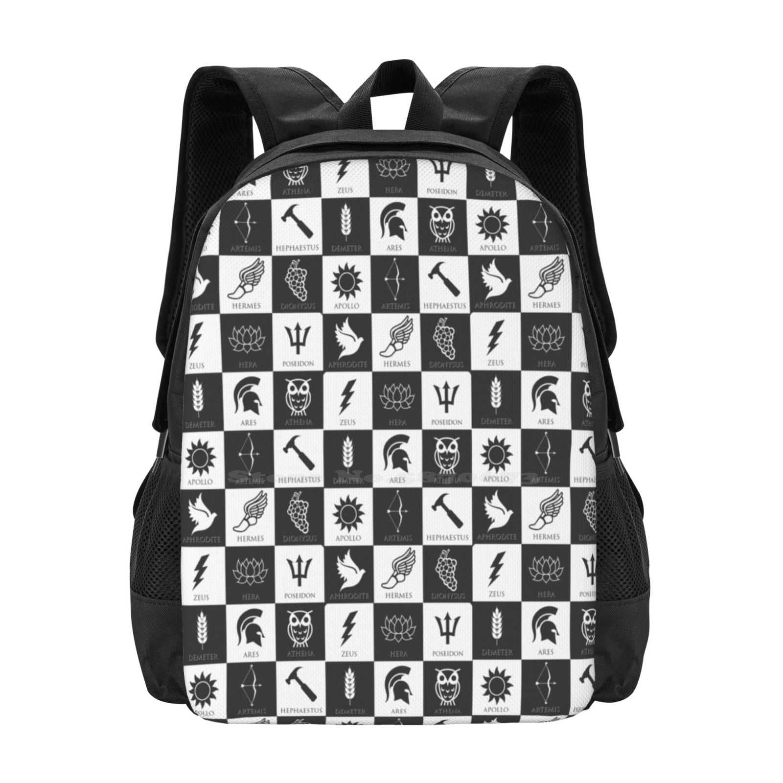 Greek Gods Phcase Backpacks For Teenagers Travel Bags Mythology Percy Jackson Geek - Walmart.com