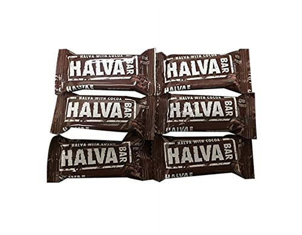 Greek Halva Chocolate - Snack Bars 6 Pcs - Walmart.com