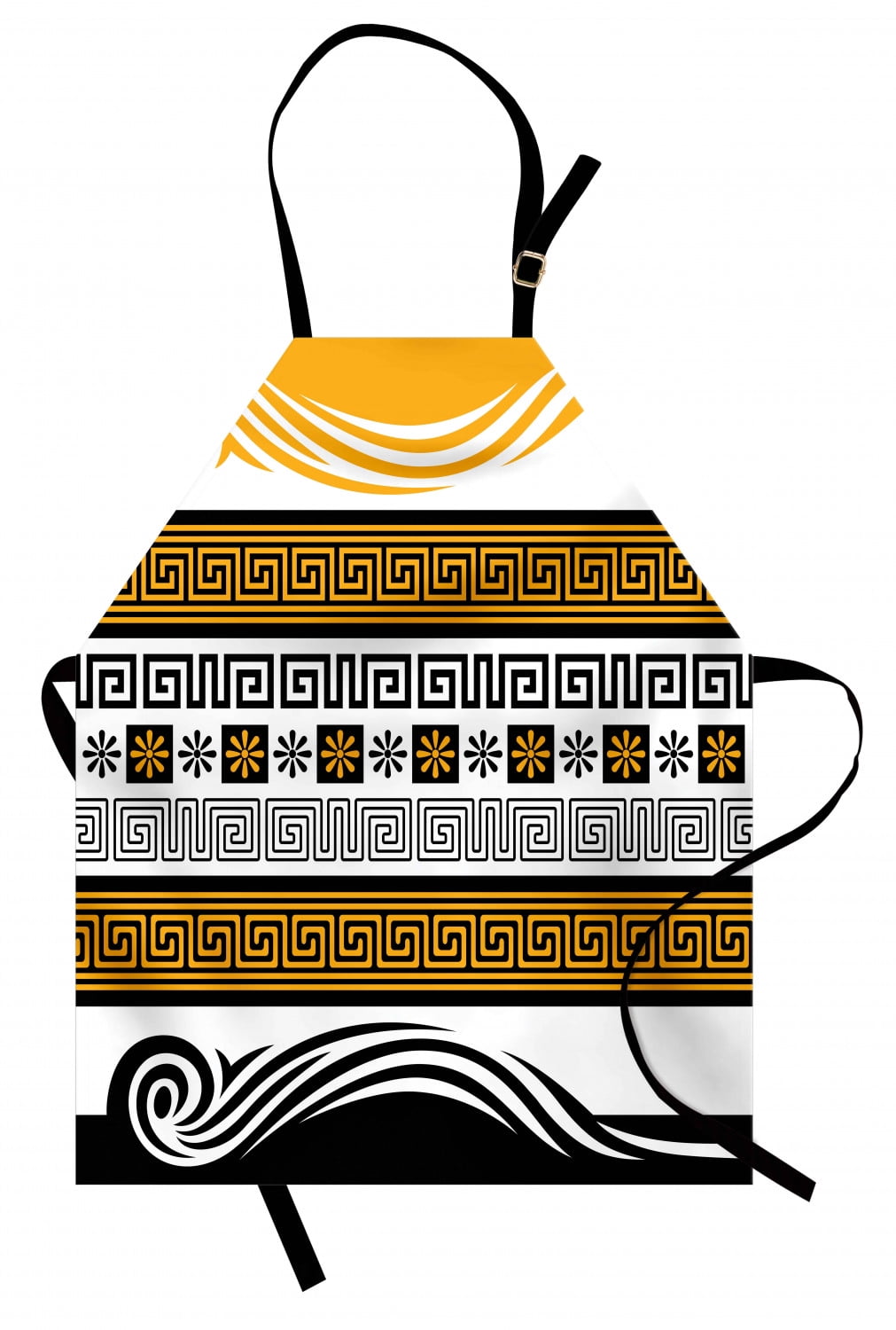 Greek Key Apron Neoclassical Borders Collection Meander Pattern and ...