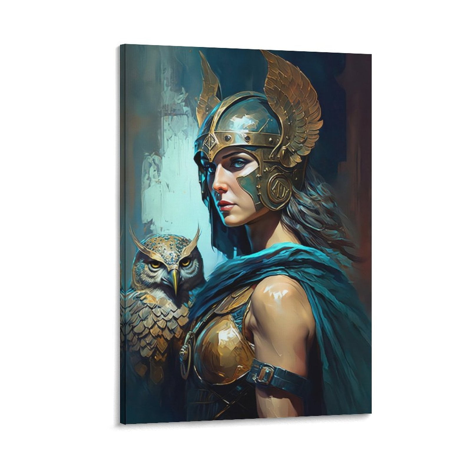Greek Mythological Goddess Athena Poster 1 Wall Art Picture Painting ...