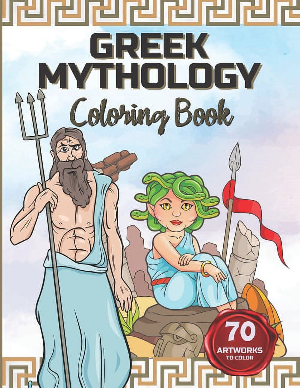 Greek God Coloring Pages