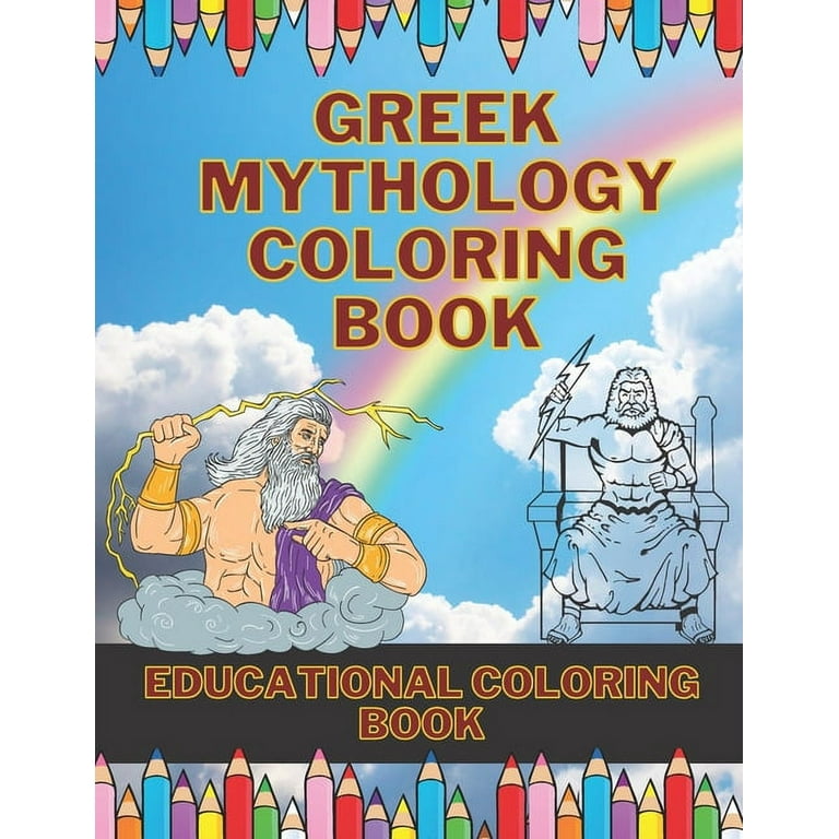 greek coloring book