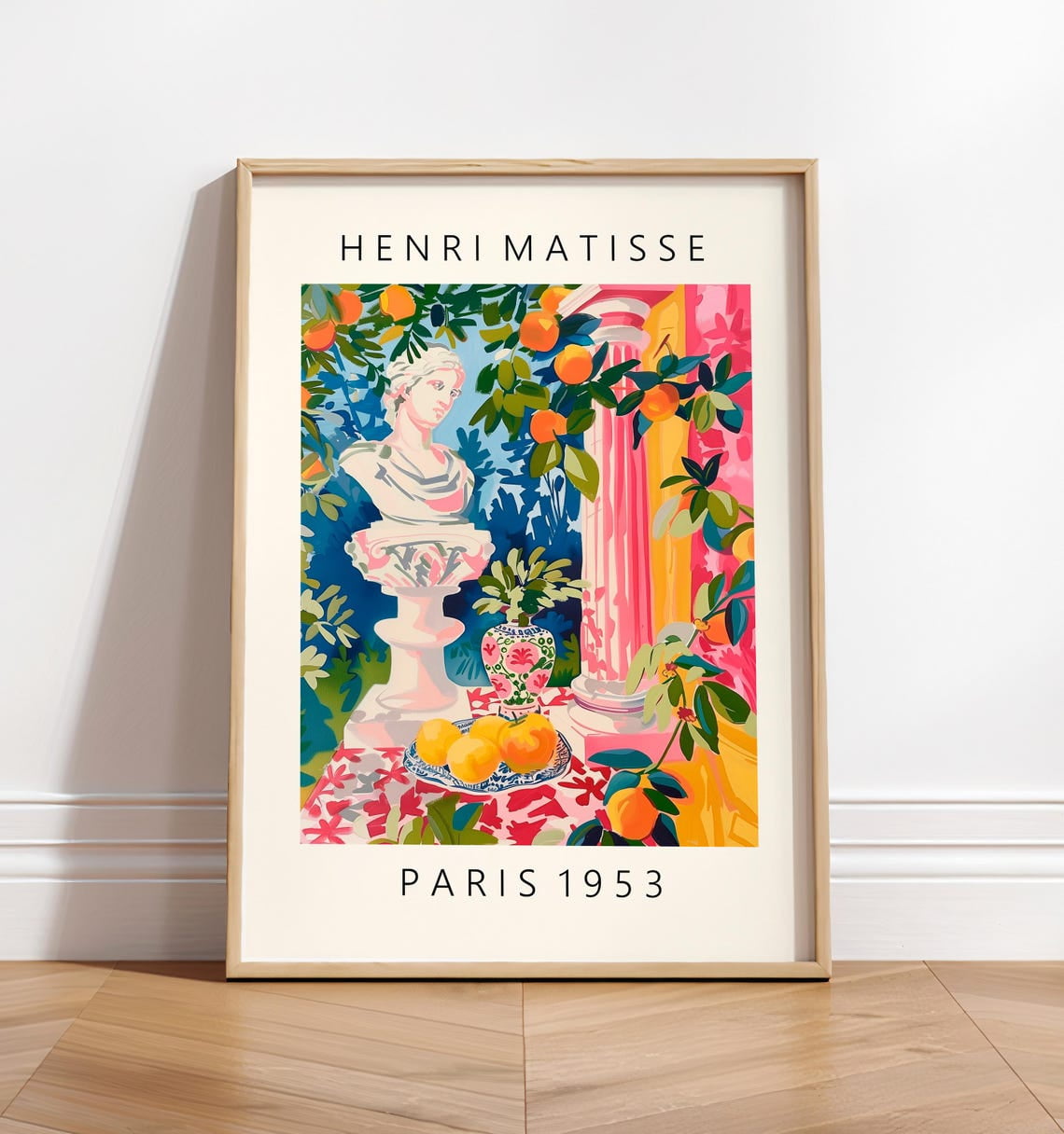 Greek Mythology Decor, Antique Statue Poster, Matisse Print, Beachy ...