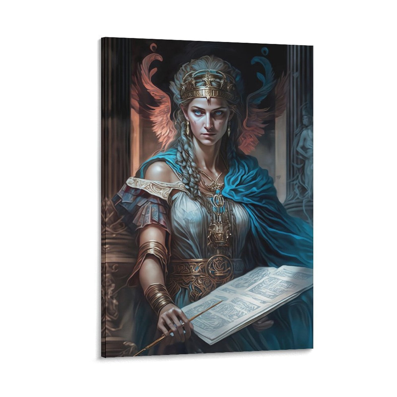 Greek Mythology Goddess Athena Poster 1 Poster Decorative Painting ...