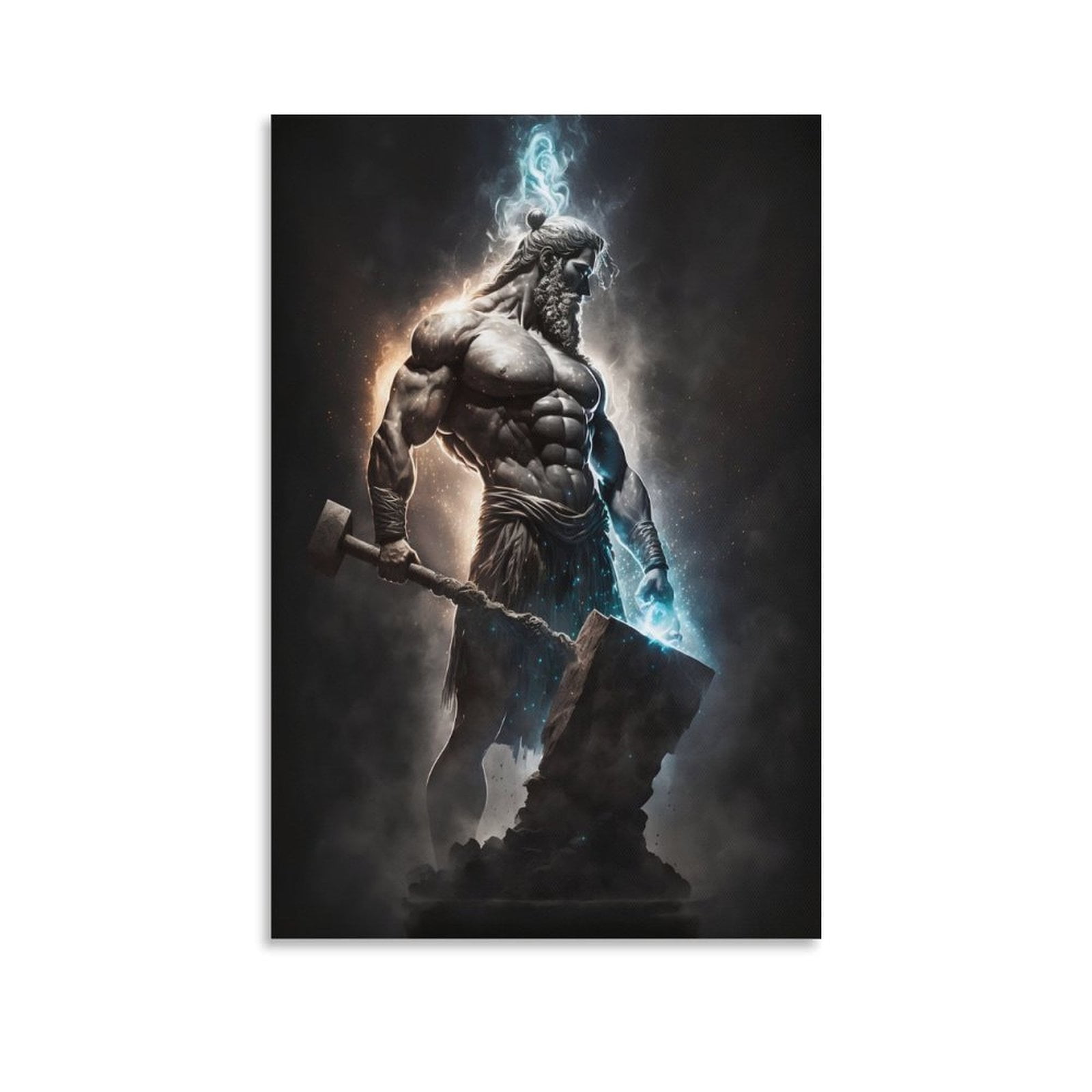 Greek Mythology Hephaestus God Smith Poster Posters Art Print Wall ...