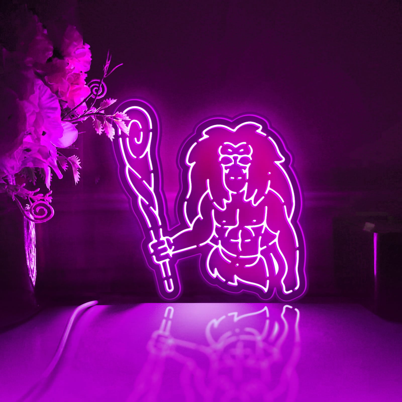 Greek Mythology Hercules Led Light Box, Dimmable Neon-Like Light Signs ...