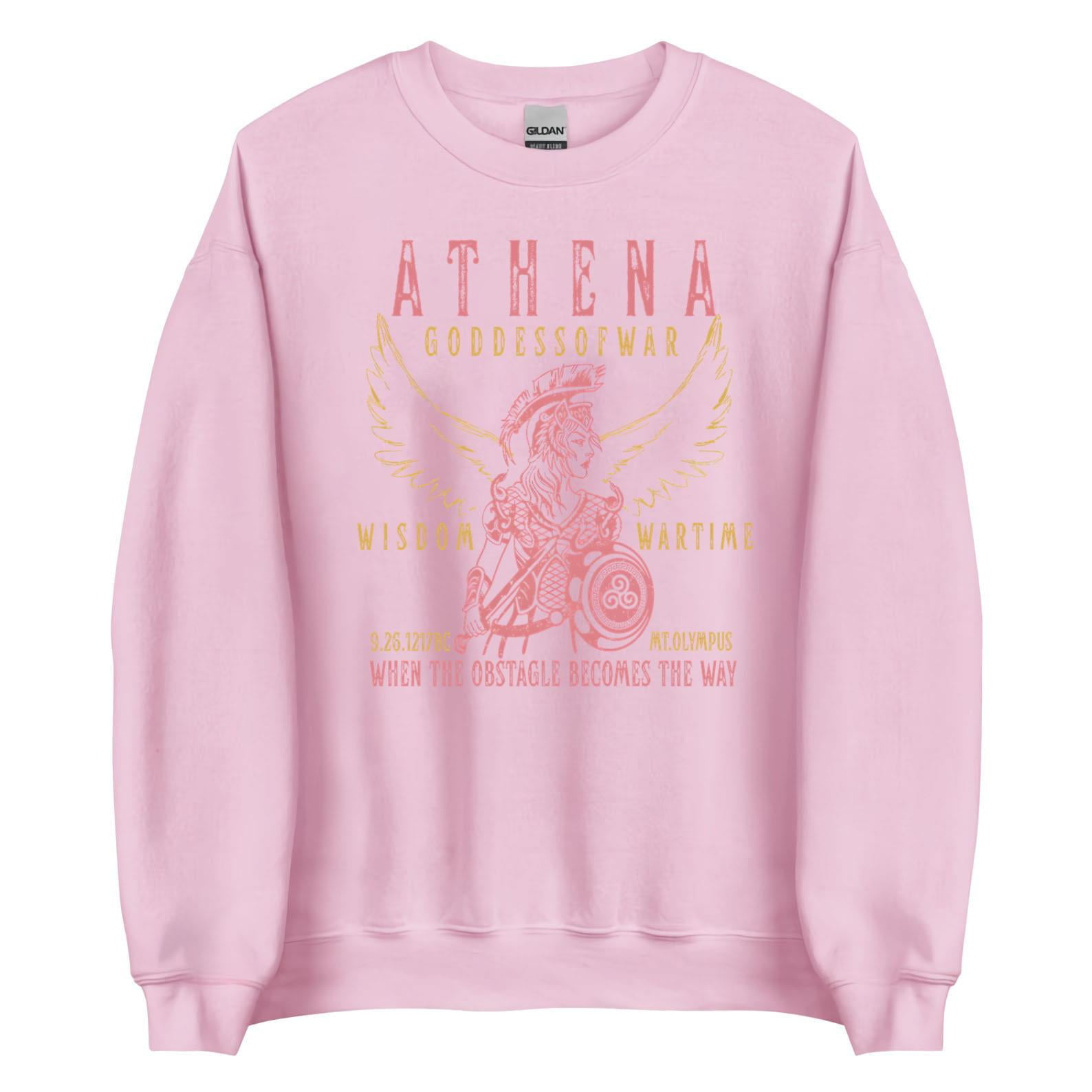 Greek Mythology Inspired Band Style Tee, Athena Goddess of War Theme ...