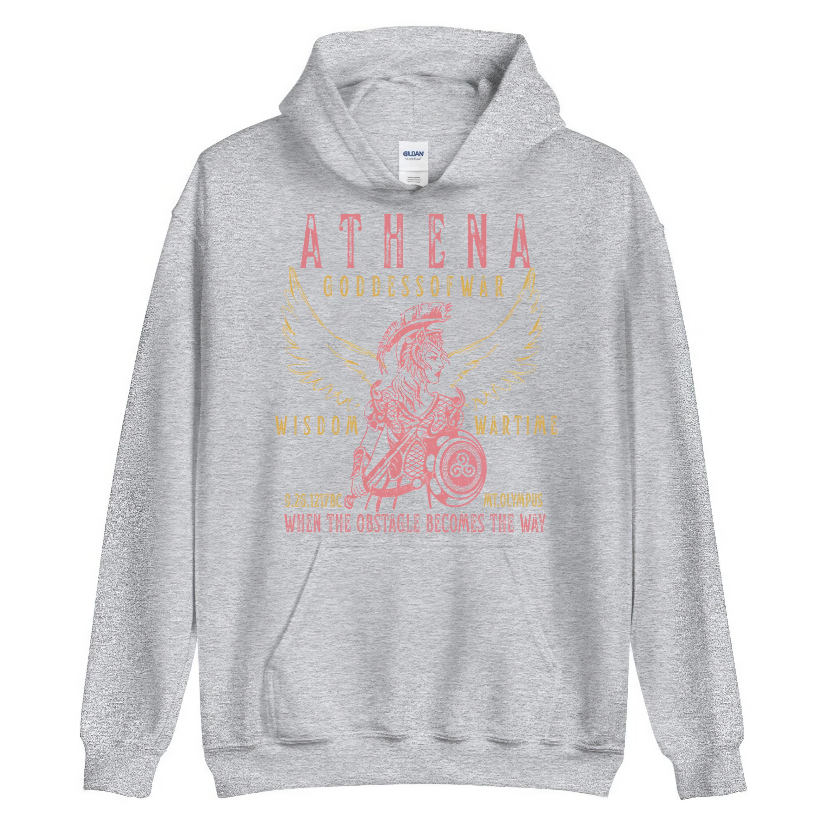 Greek Mythology Inspired Band Style Tee, Athena Goddess of War Theme ...