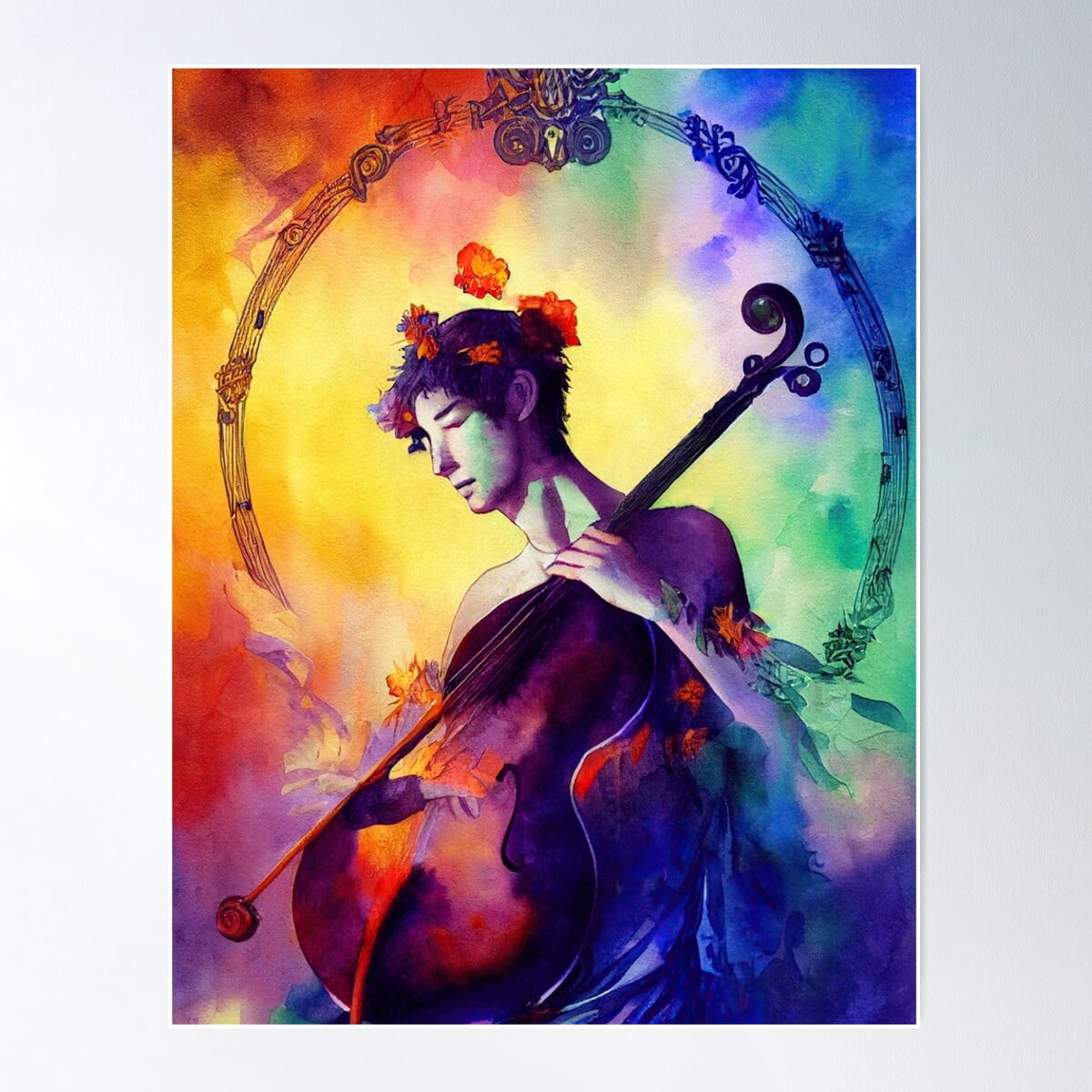 Greek Mythology : Orpheus 7 Poster Wall Art, Modern Wall Decor For ...