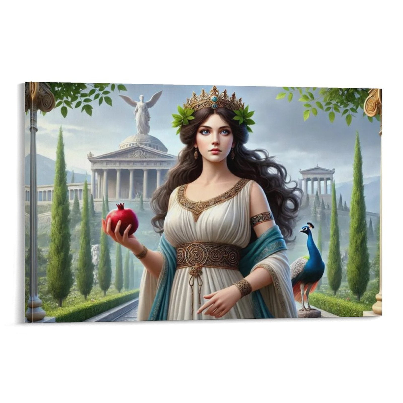 Greek Mythology Poster Hera - Queen of The Gods Wall Art Picture ...