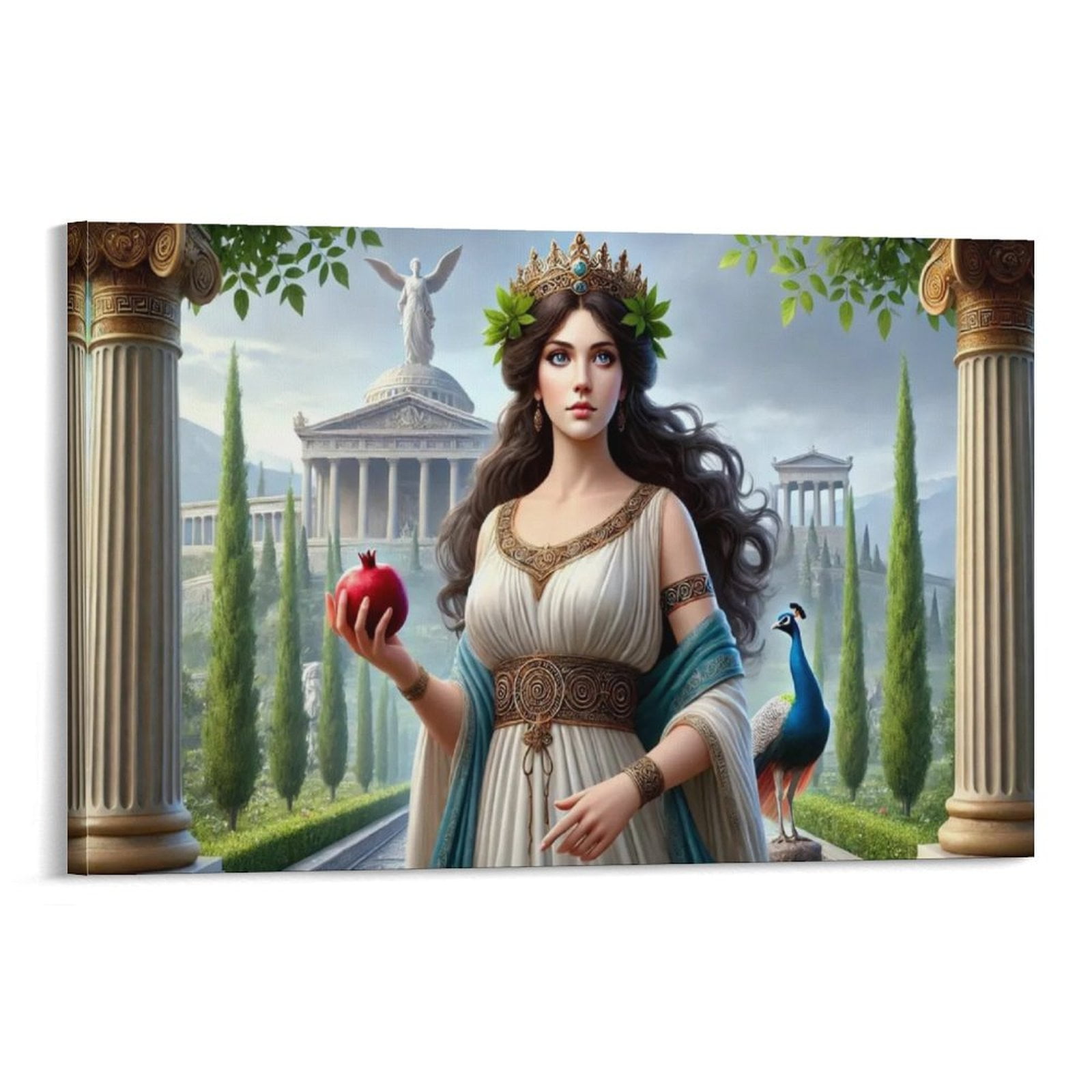 Greek Mythology Poster Hera - Queen of The Gods Home Decor Poster Wall ...