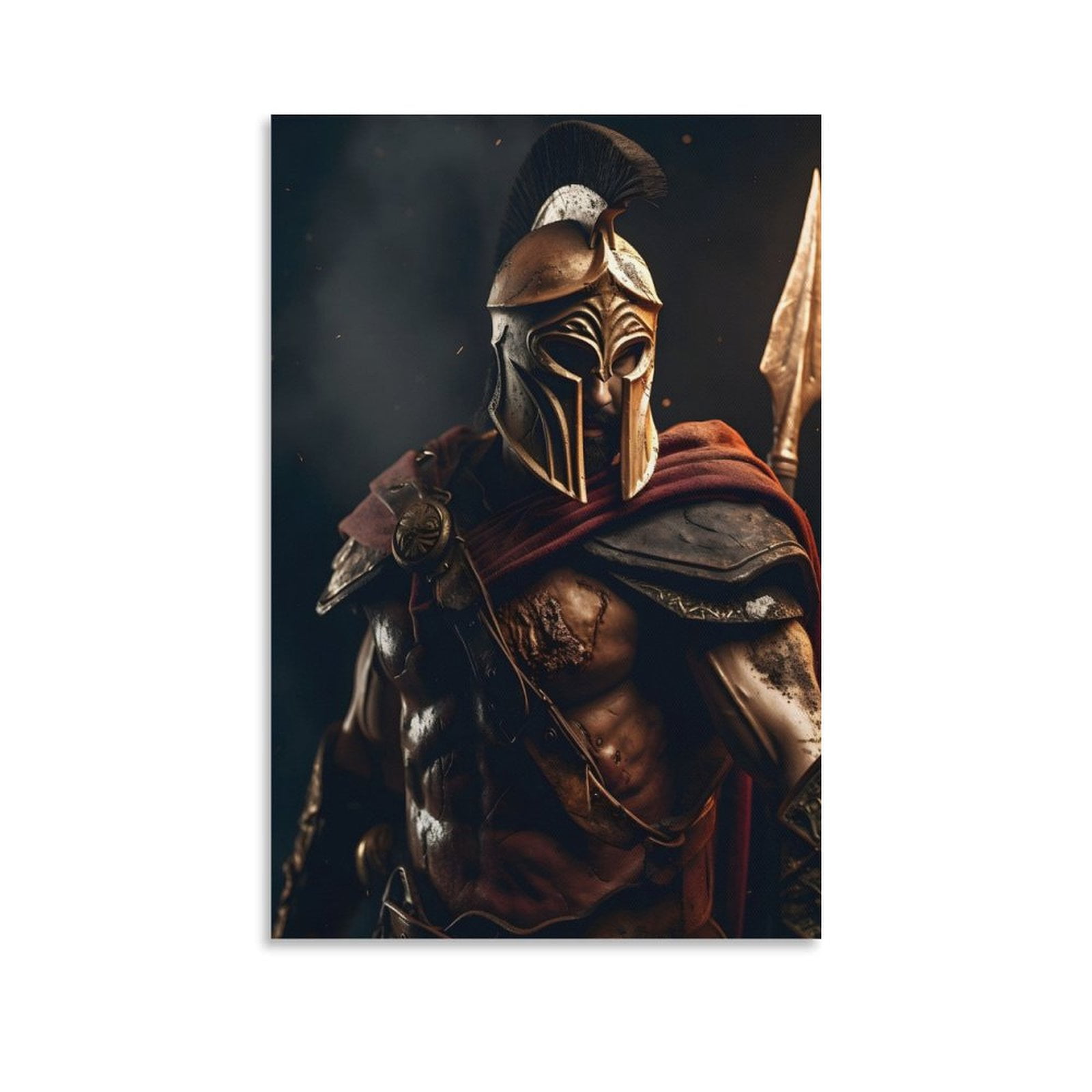 Greek Mythology Poster Warrior Sparta (14) Room Aesthetic Poster Print ...