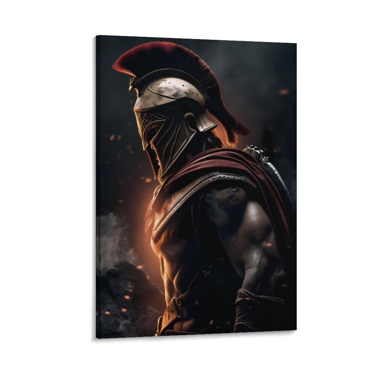 Greek Mythology Poster Warrior Sparta (18) Picture Print Canvas Poster ...