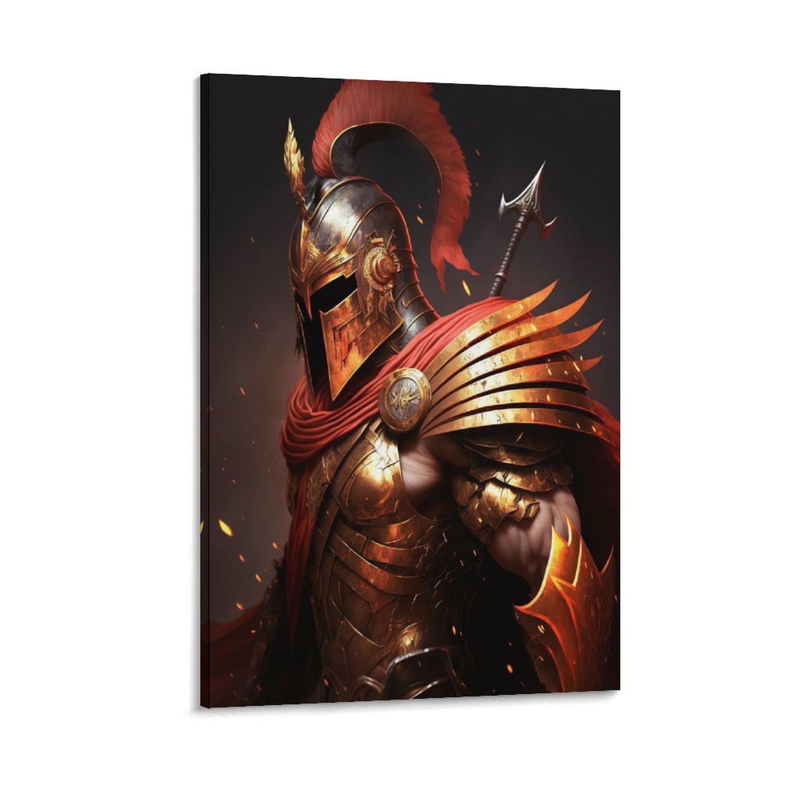 Greek Mythology Poster Warrior Sparta (23) Canvas Wall Art Poster ...
