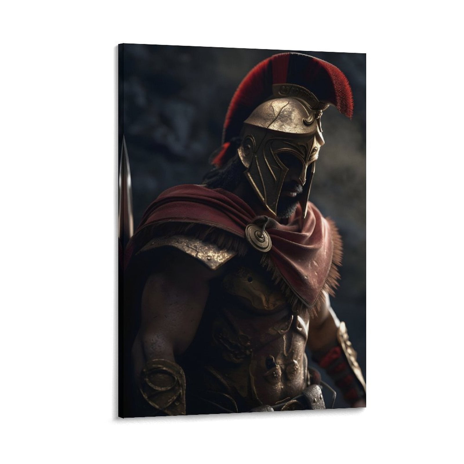 Greek Mythology Poster Warrior Sparta (26) Canvas Wall Art Poster ...