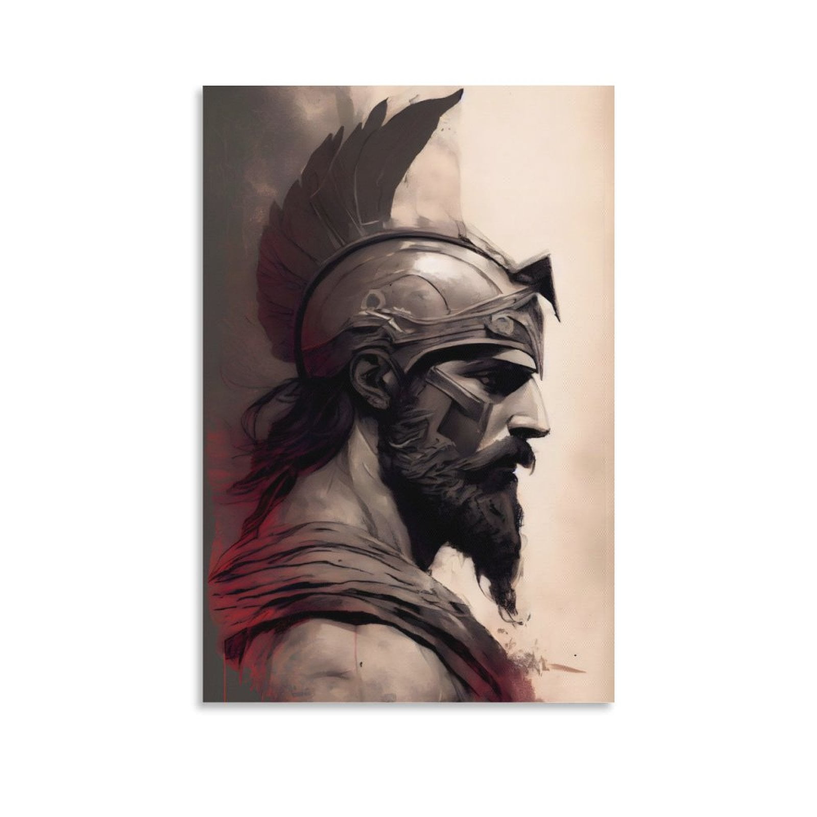 Greek Mythology Poster Warrior Sparta (6) Painting On Canvas Wall Art ...