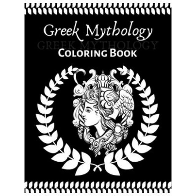 Greek Mythology coloring book : An Adult and teenager Coloring Book ...