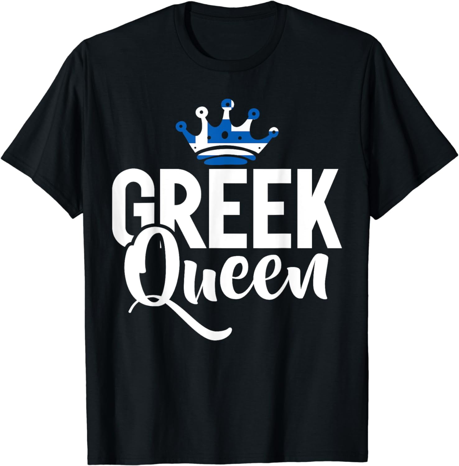 Greek Queen Greek T-Shirt - Walmart.com