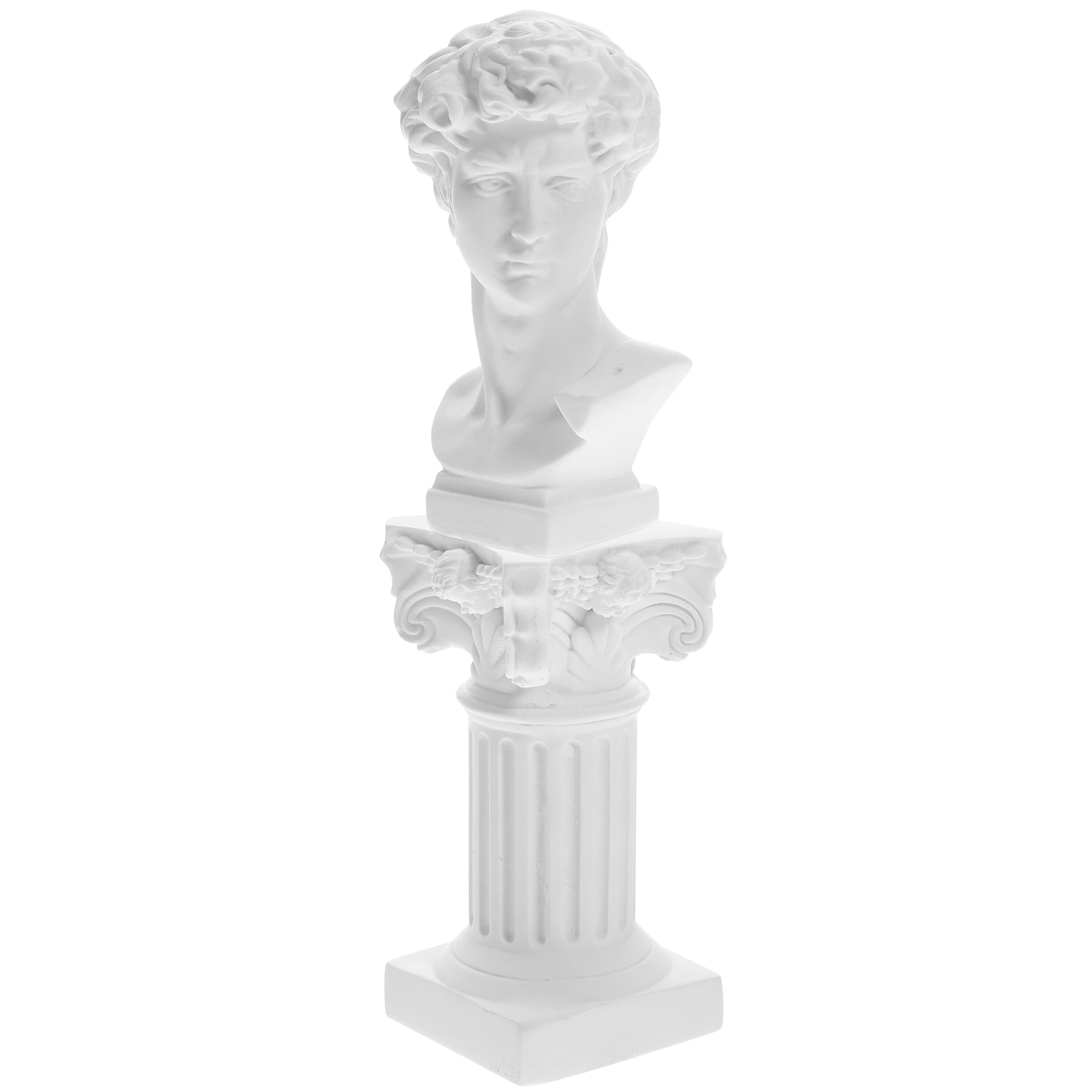 Greek Statue Decor Resin David Figurine Historical Plaster Bust ...