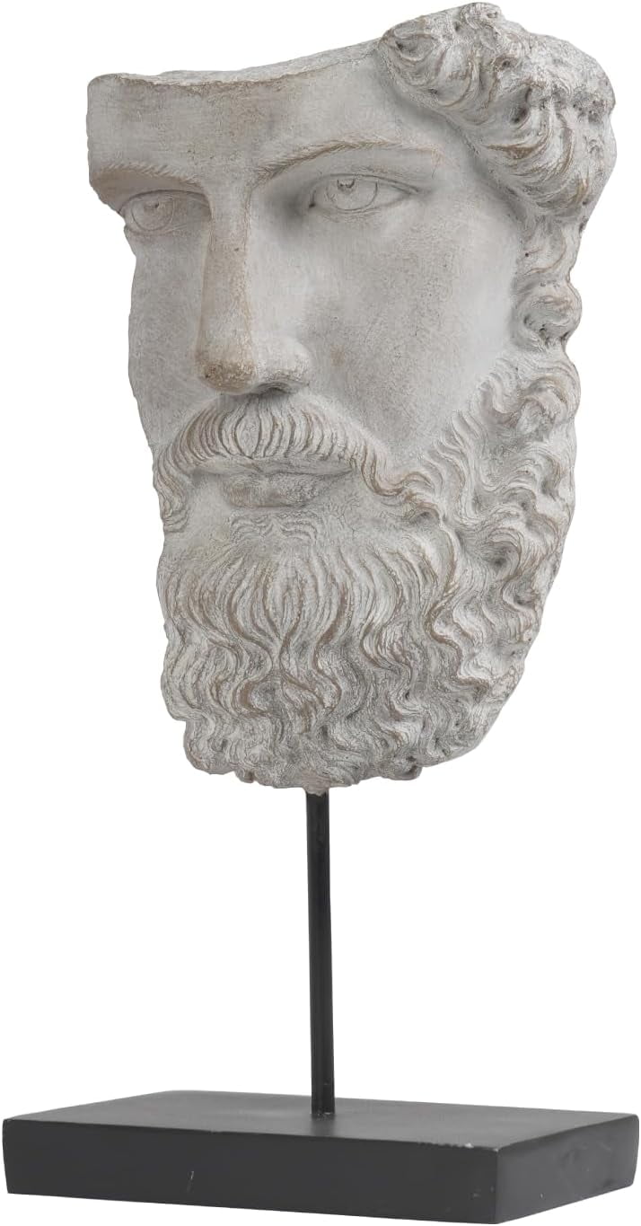 Greek Statue Sculptures Home Decor - Resin Bust Statue Zeus Statue on ...