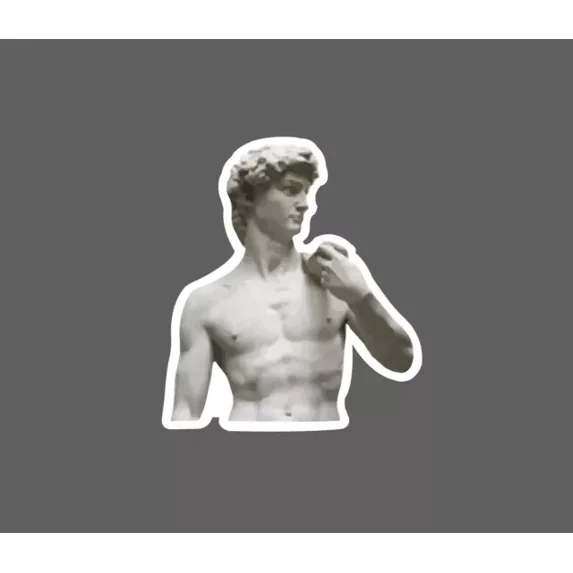 Greek Statue Sticker Aesthetics Waterproof Sticker Phone Decal Water ...