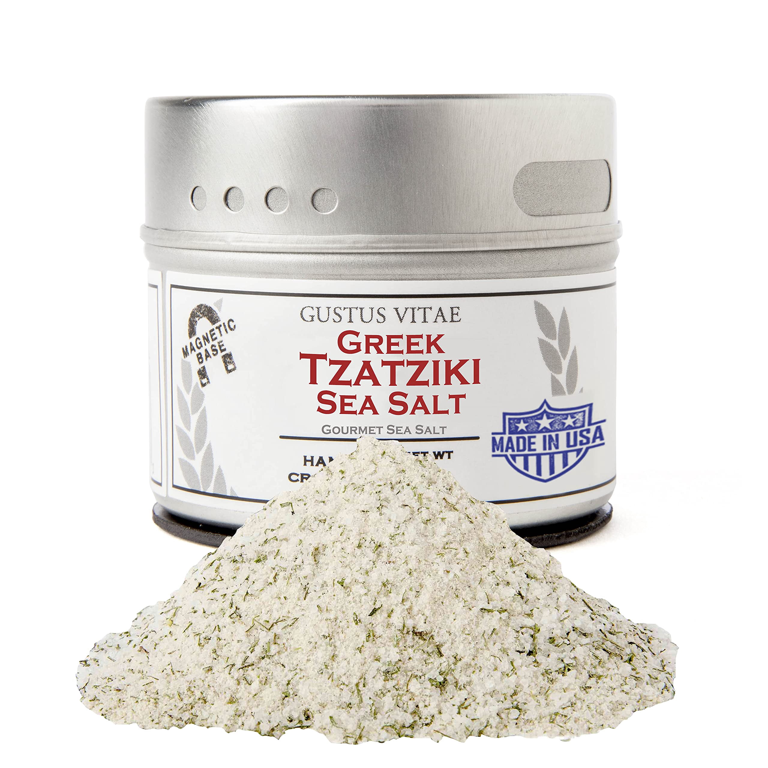 Greek Tzatziki Sea Salt CCF19 - Gourmet Infused Sea Salt - Non GMO ...