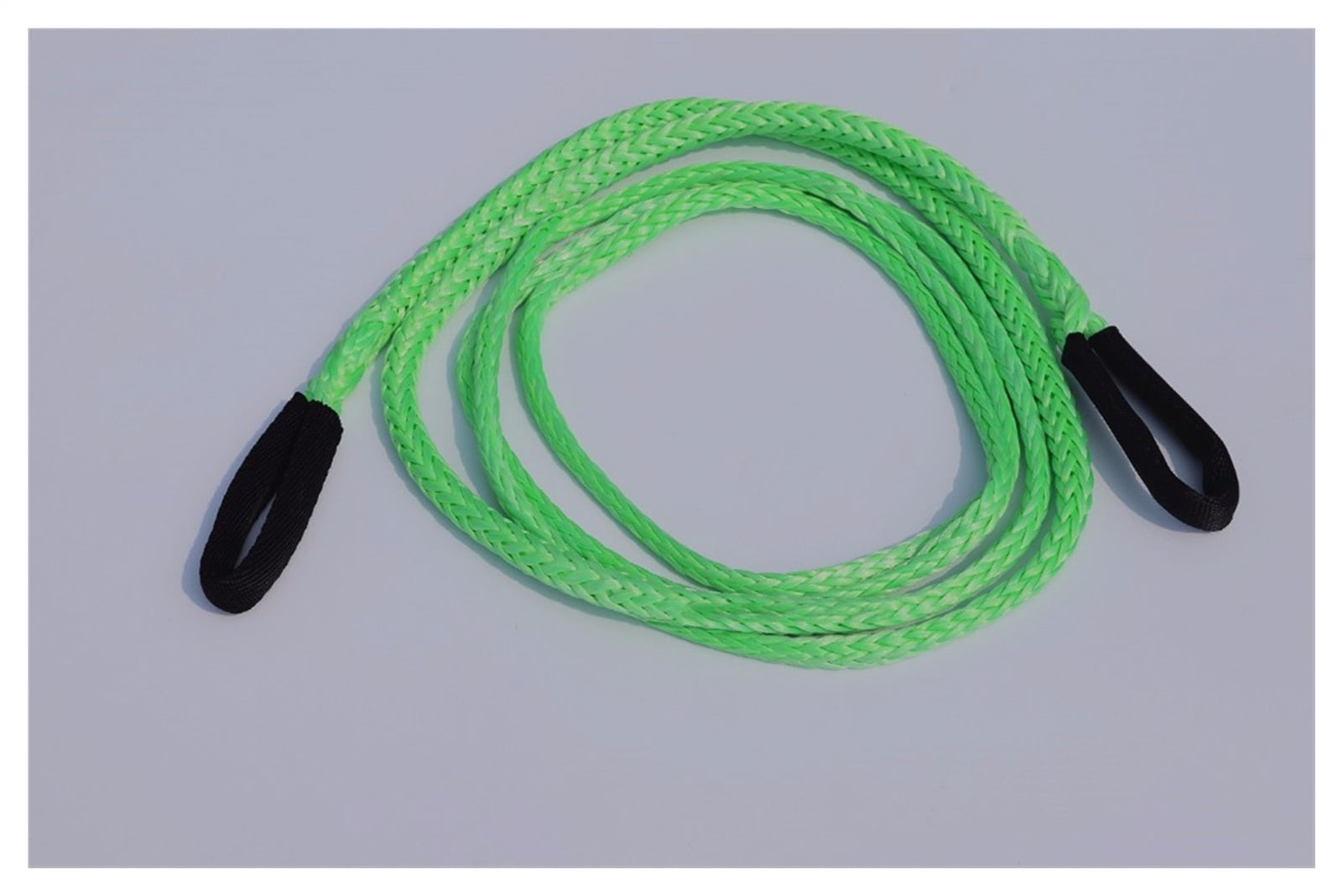 Green 1/4"*10ft ATV Winch Line, Synthetic Winch Cable,Winch Rope ...