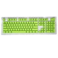 Green 104 Keys Backlit Gaming Keycap Set With Oem Profile And Colorful ...