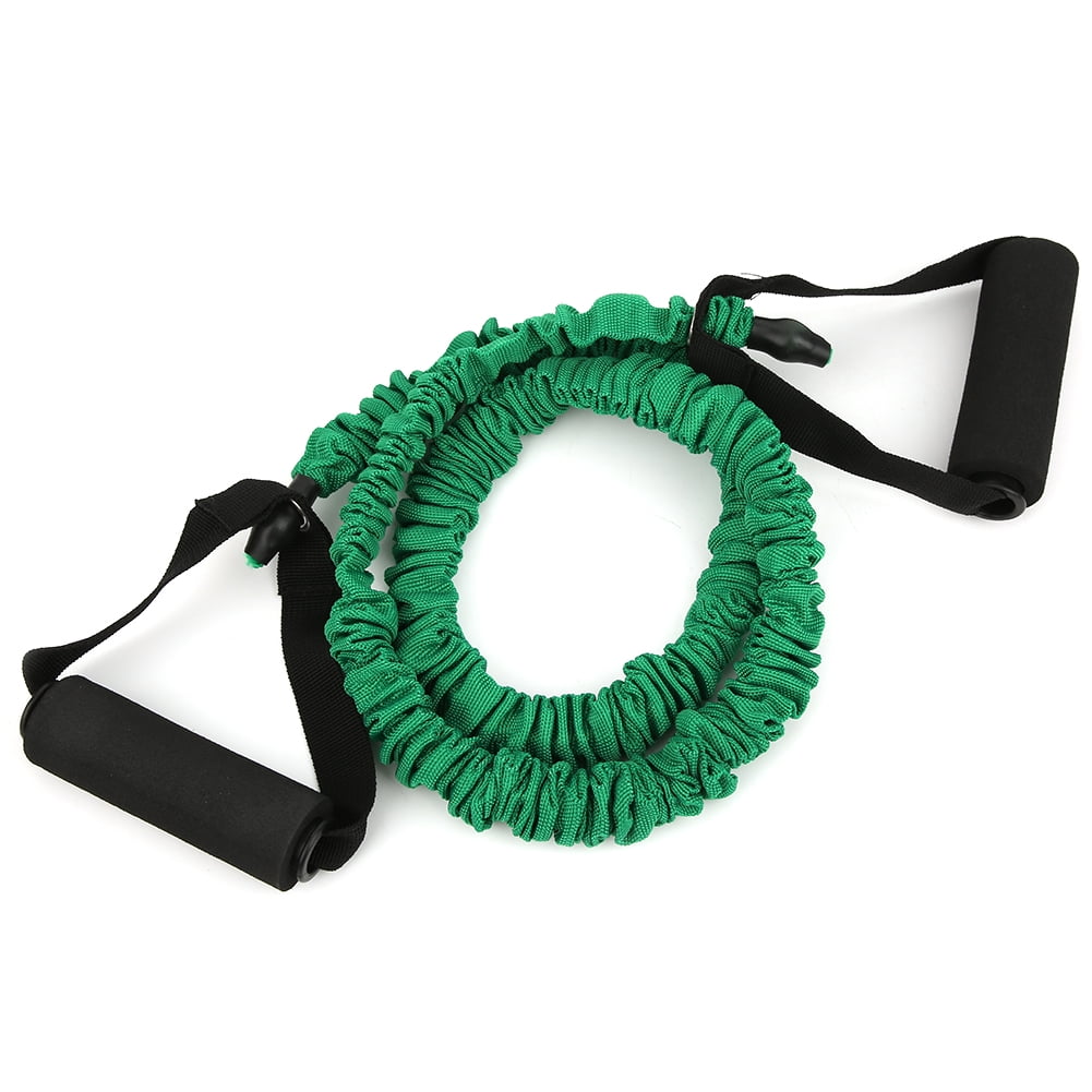 Green 10lb Slotted Pull Rope Fitness Resistance Bands, Anti-Break ...