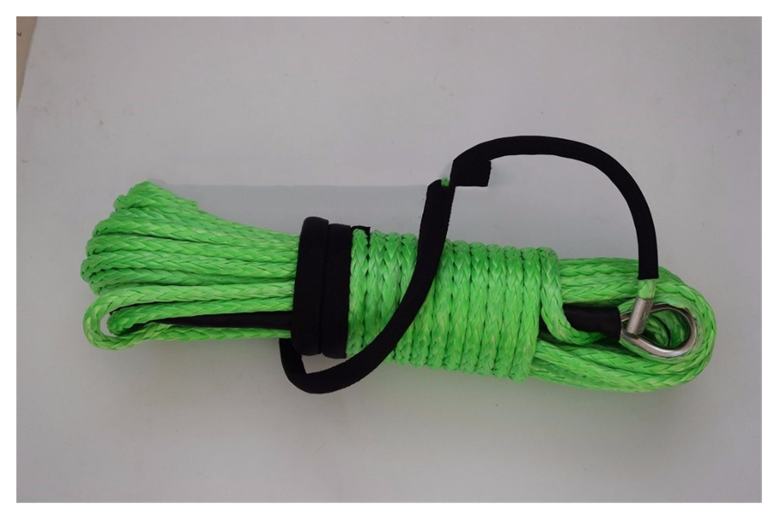 Green 10mm*30m ATV Winch Line,Synthetic Winch Rope,Winch Rope Extension ...