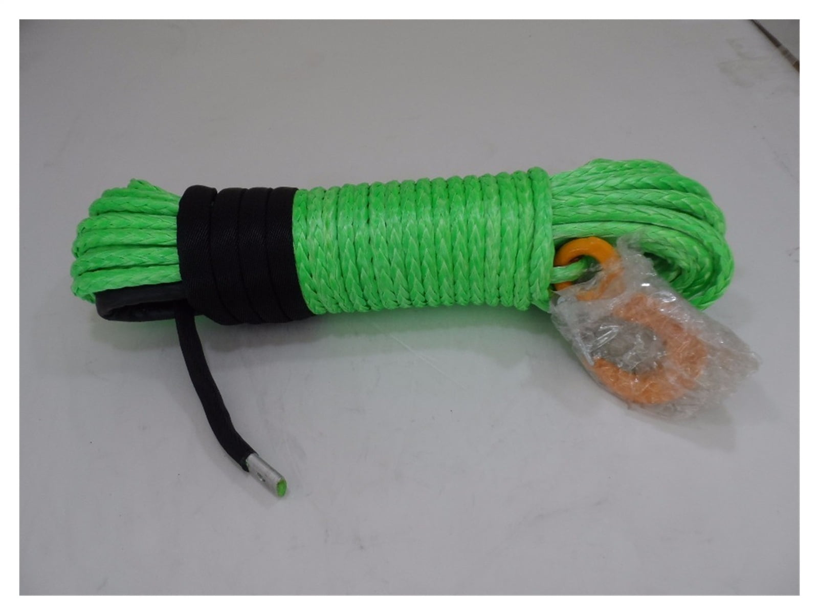 Green 10mm*30m Spectra Winch Rope,Synthetic Rope,3/8 X 100 Winch Cable ...