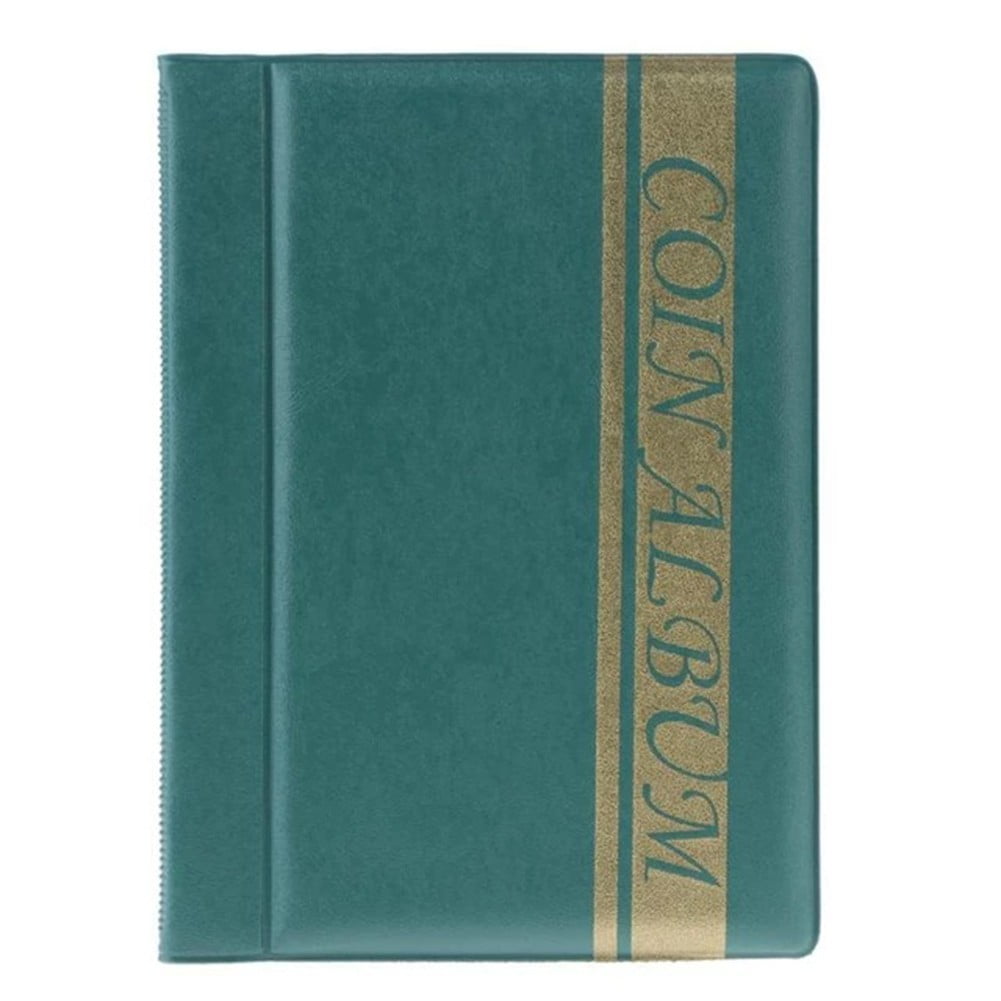 Green 120 Grid Pvc Coin Book Coin Collection Bandwing Silver Coin ...