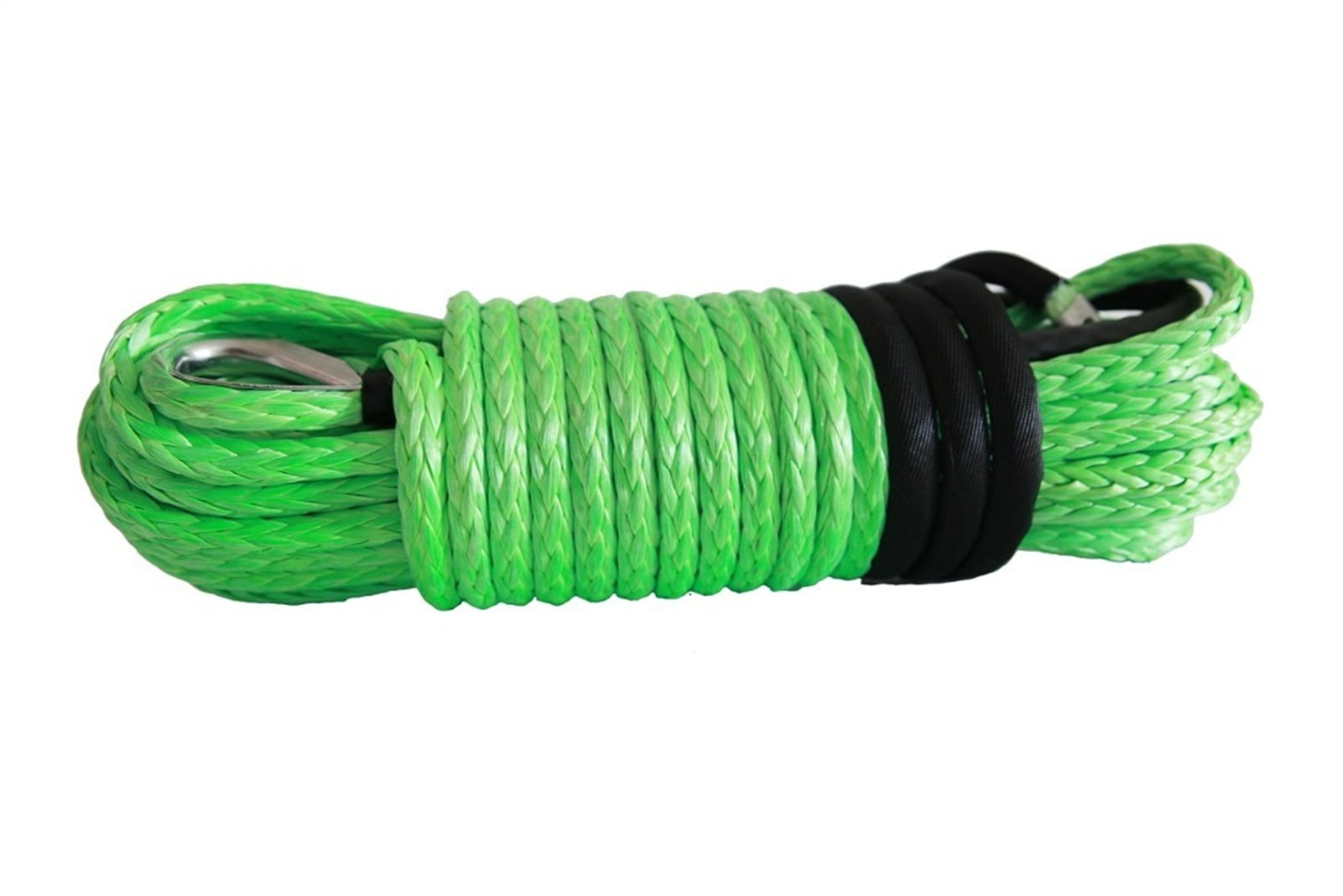 Green 12mm*30m Synthetic Winch Rope,Replacement Winch Cable,Winch Rope ...