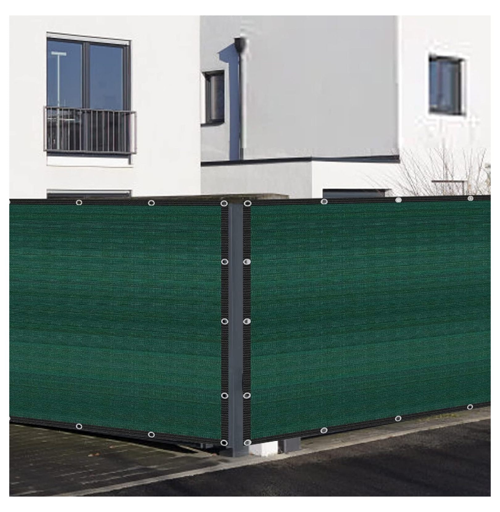 Green 2'6" x 13' Fence Privacy Screen Outdoor Backyard Shade Windscreen ...