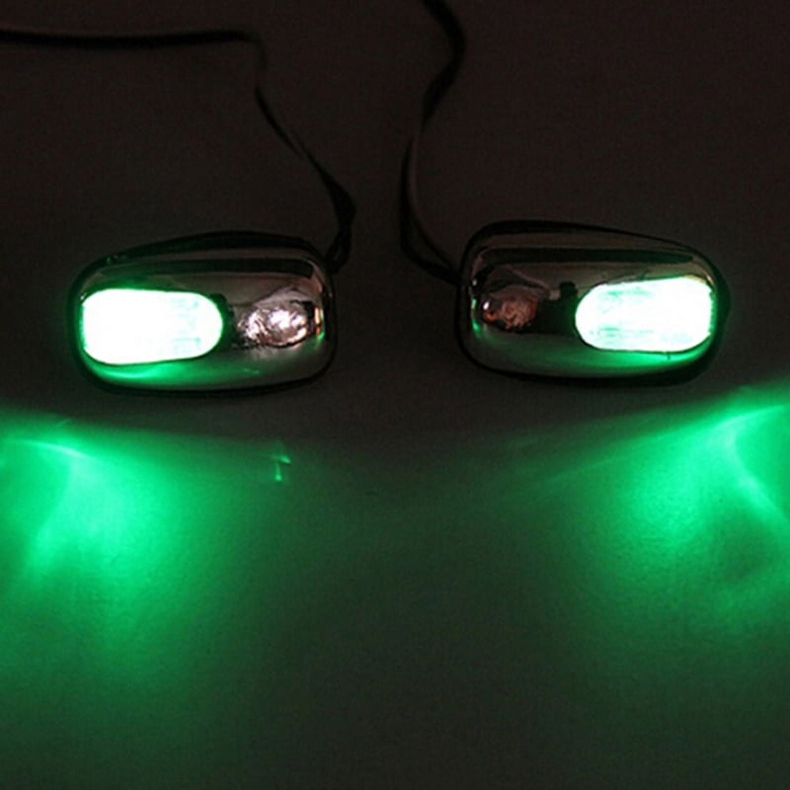 (Green) 2 pcs Car Wiper Washer Eyes Spout Windshield Water Jet Spray ...