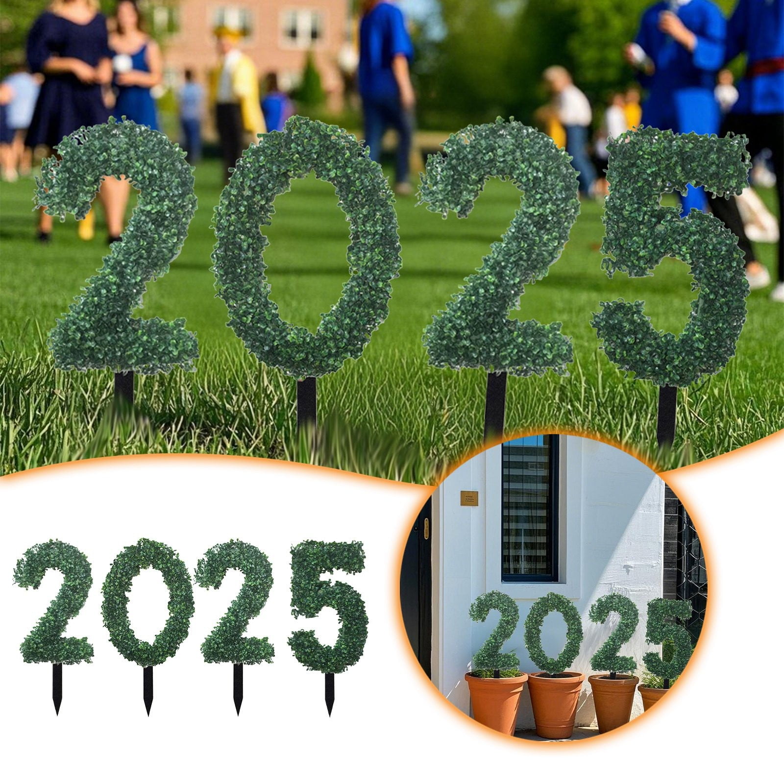 Green 2025 Ground Stake 2025 Green Welcome Ground Stake Graduation ...