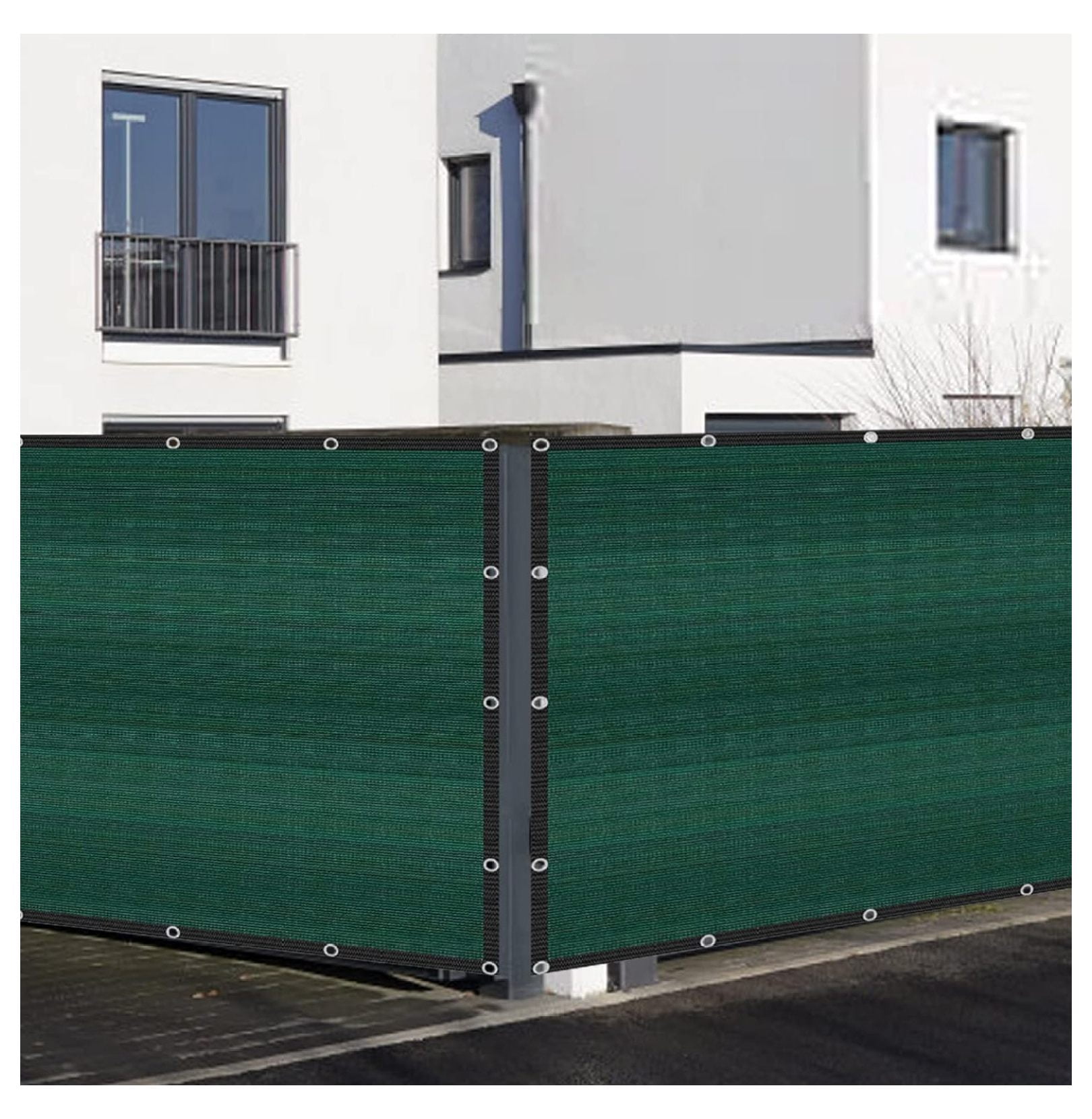 Green 5' x 51' Fence Privacy Screen Outdoor Backyard Shade Windscreen ...